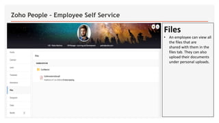 Introduction to zoho people | PPTX