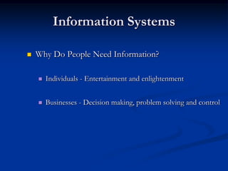 Introductiont to is_and_mis | PPTX