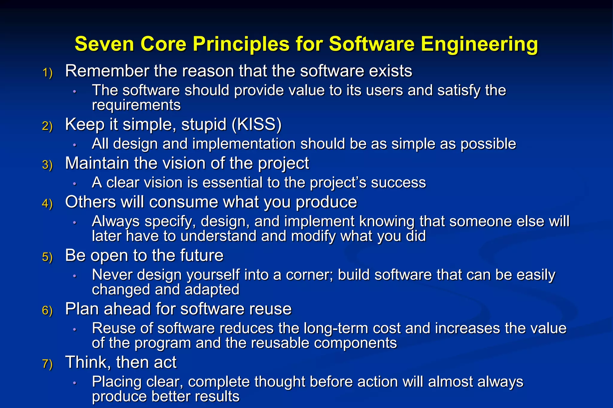 Introduction to software engineering | PPT
