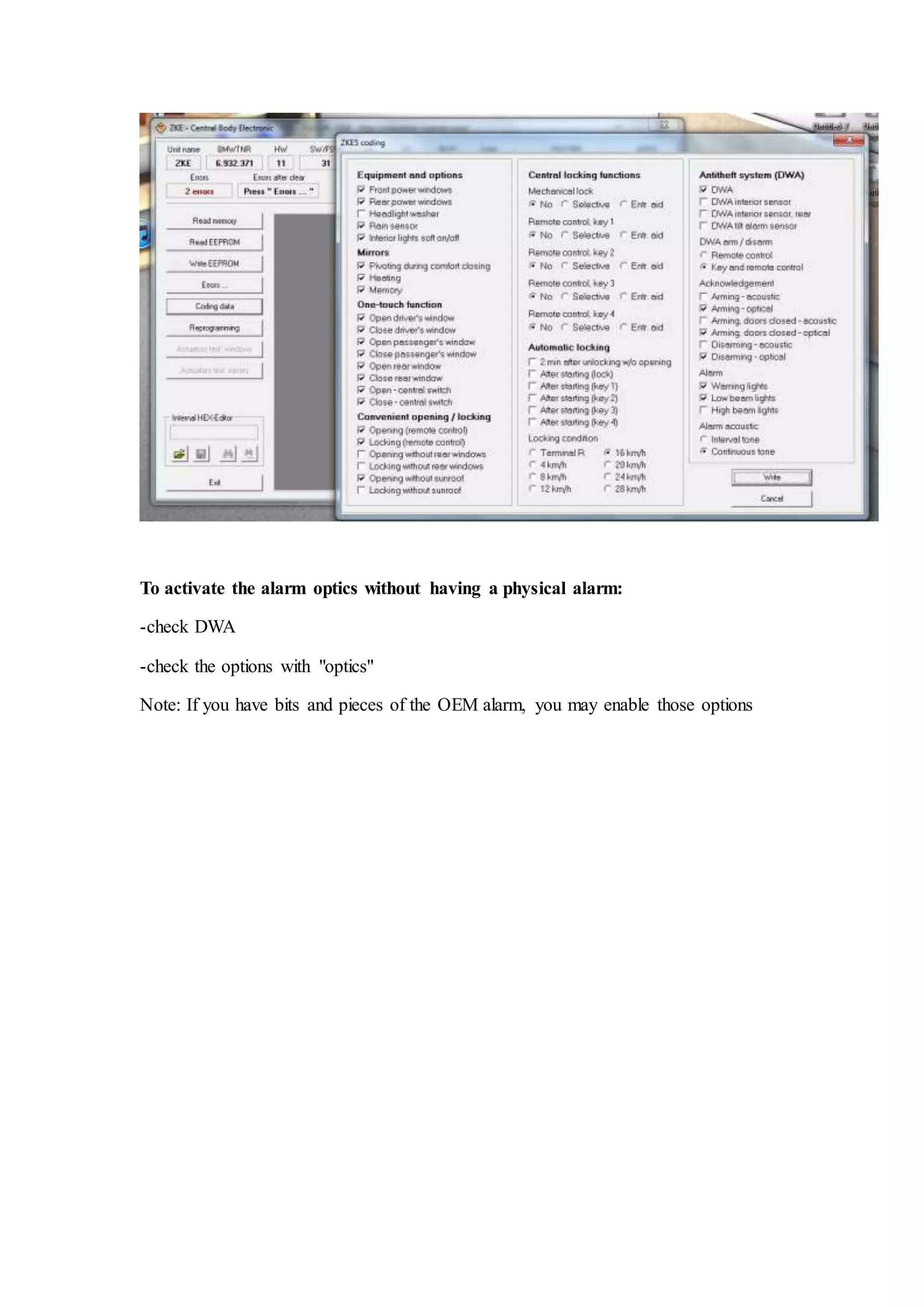 Introduction use bmw scanner 1.4.0 pa soft to do coding | DOCX