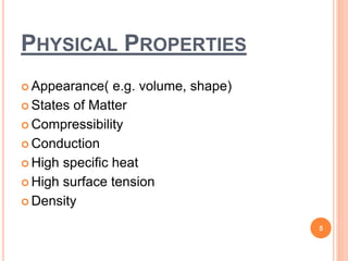 Introduction water chemistry | PPTX