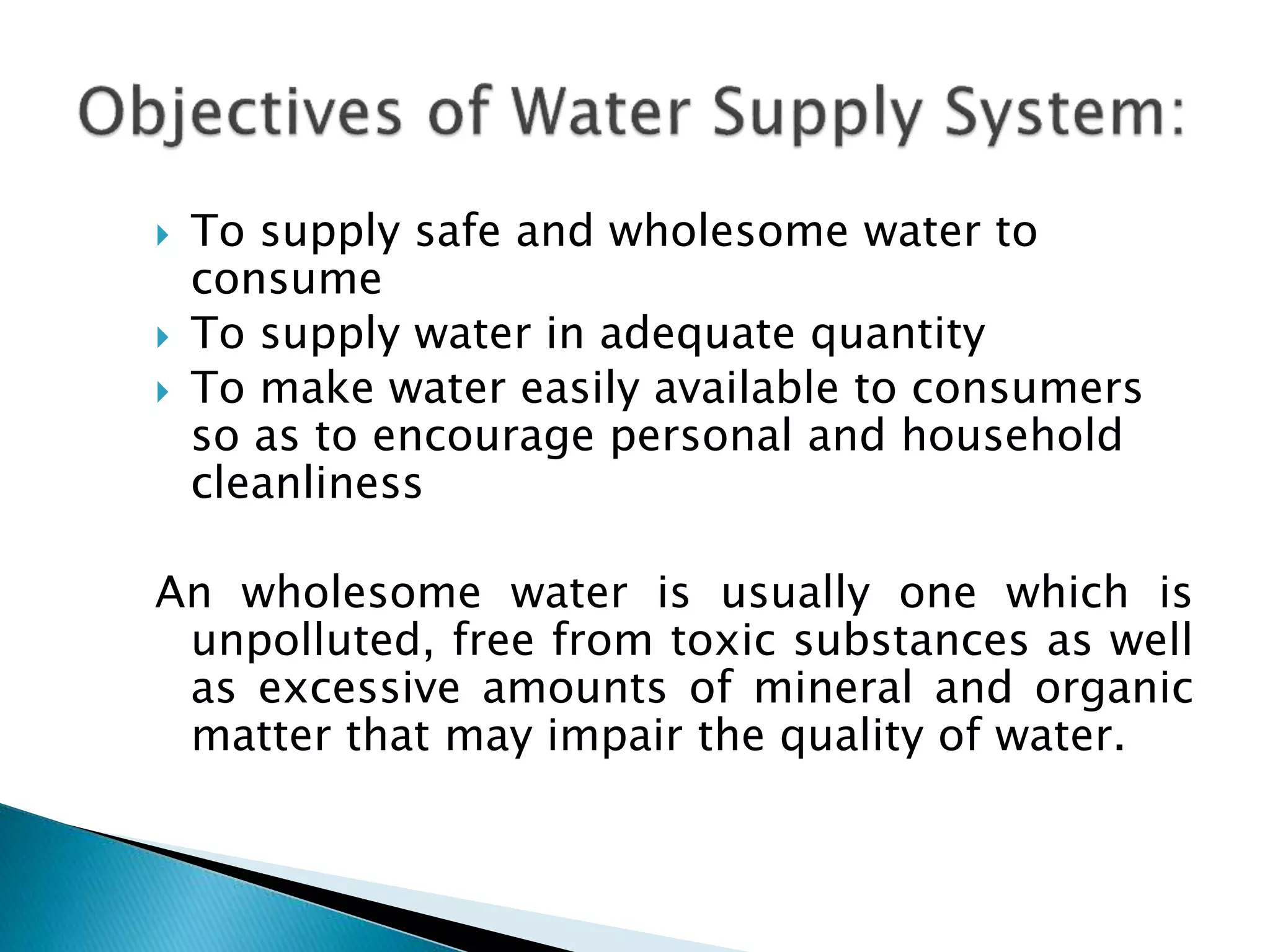 Introduction, water demand | PPTX