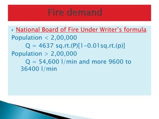 Introduction, water demand | PPTX