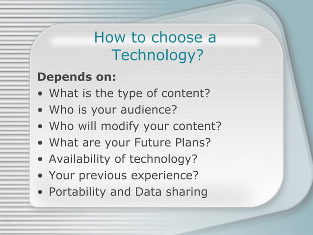 introduction to web technology | PPT