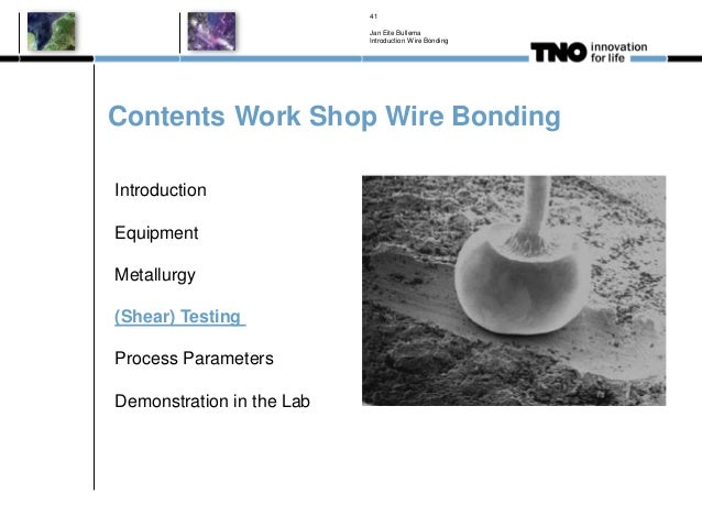 2012 Introduction wire bonding