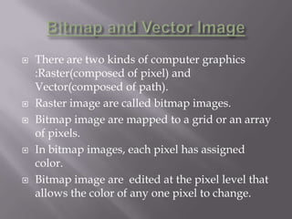 Introduction with graphics | PPTX | Graphics Software | Computer ...