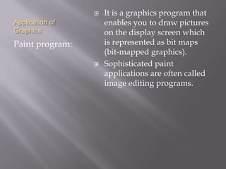 Introduction with graphics | PPTX | Graphics Software | Computer ...