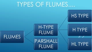 Introduction with weirs flumes and orifices | PPTX
