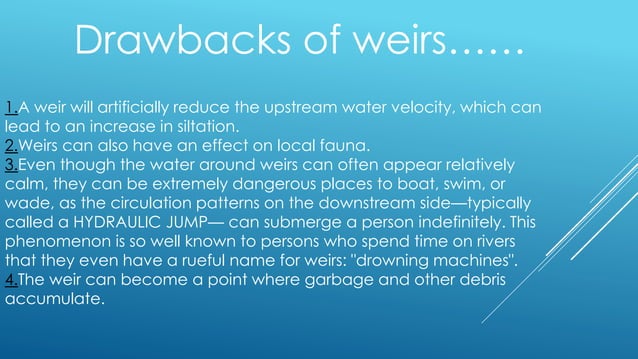 Introduction with weirs flumes and orifices | PPTX | Canoeing and ...