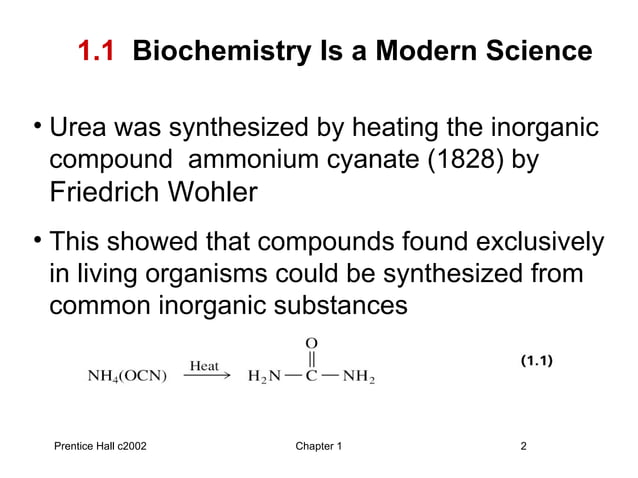 Introduction Wk 1 Biochem | PPT