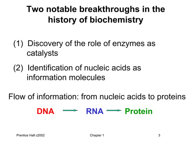 Introduction Wk 1 Biochem | PPT