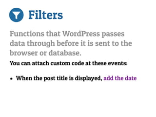 Introduction to Wordpress Hooks | PDF