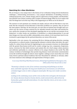 The Teacher´s Guide_Introduction_Worldview_Dimension | PDF