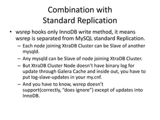 Introduction to XtraDB Cluster | PPTX | Databases | Computer Software and Applications