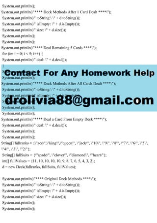Introduction You implemented a Deck class in Activity 2. This cla.pdf
