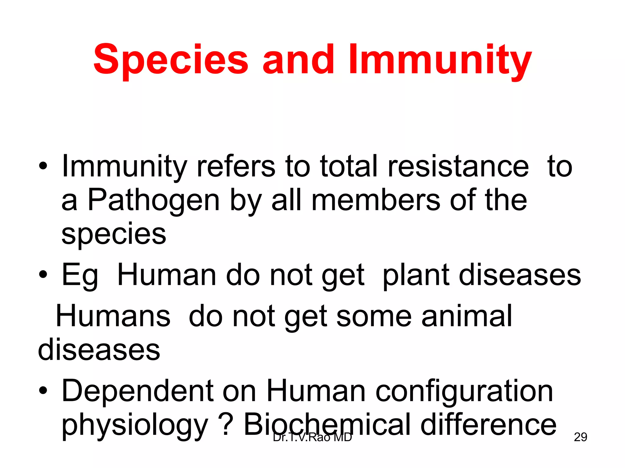 Introduction to immunology, Science of Immunity | PPTX