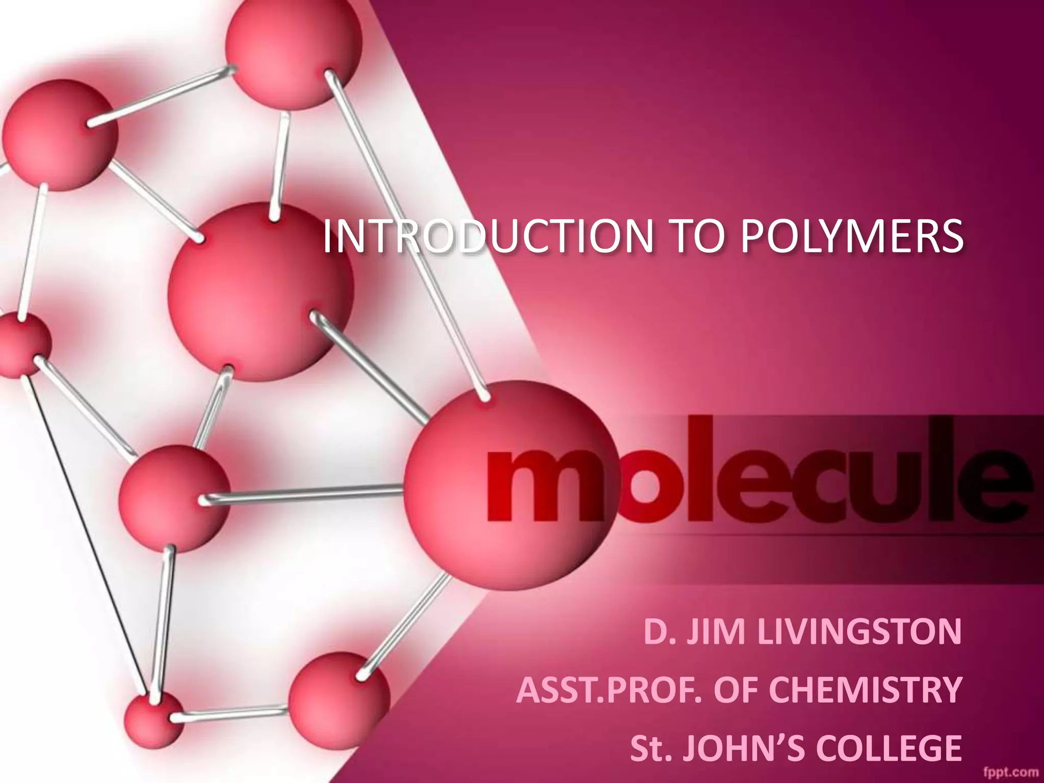 Polymer Chemistry | PPT