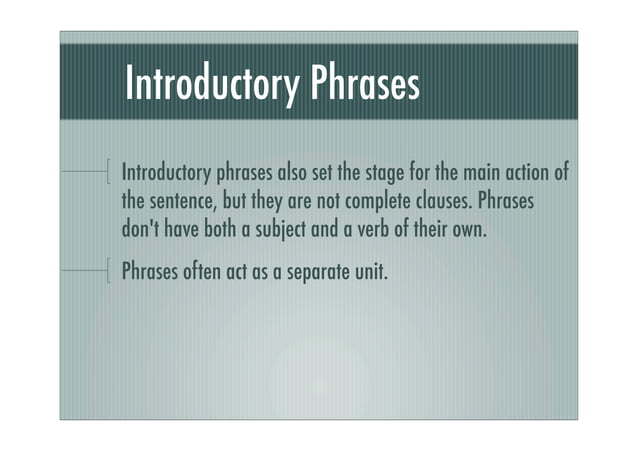 Introductory Material Keynote | PDF