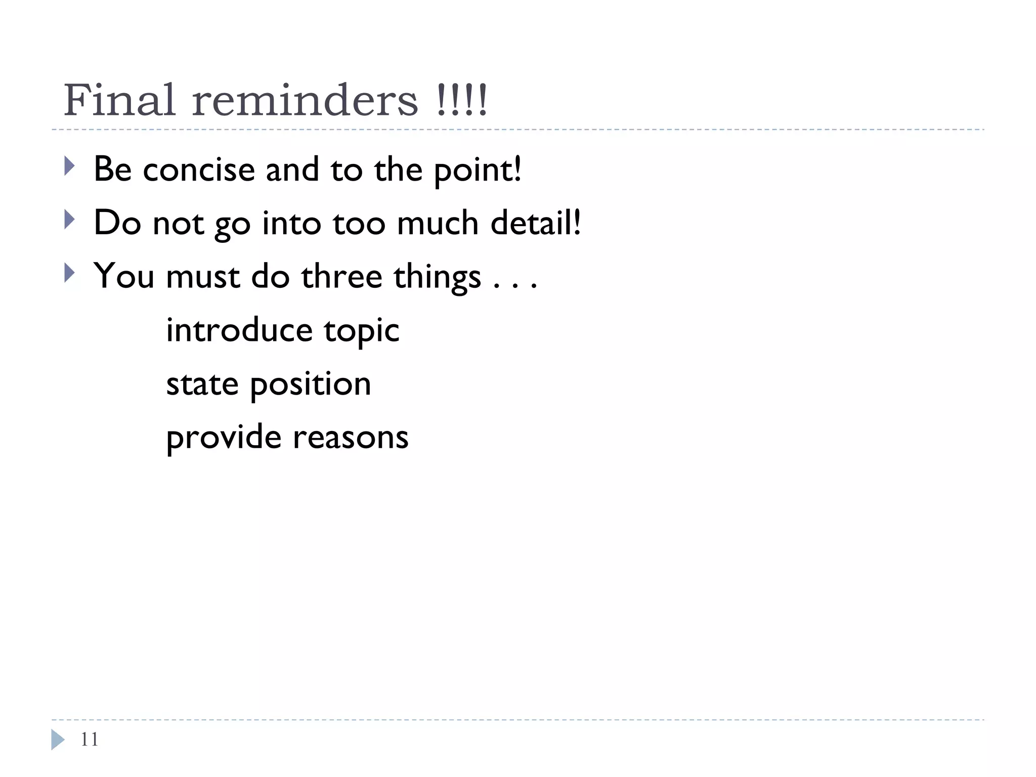 Introductory paragraphs research 2011 | PPT