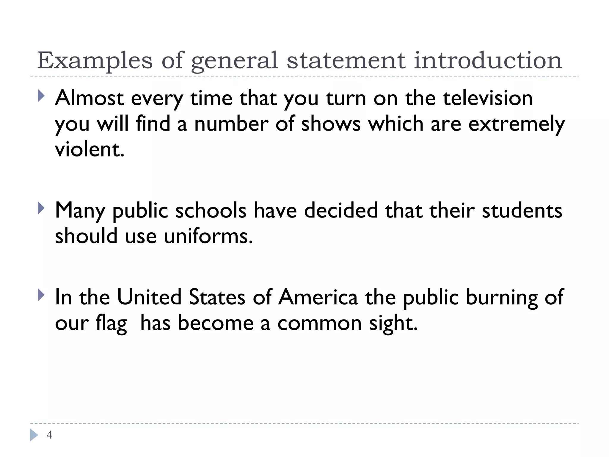 Introductory paragraphs research 2011 | PPT