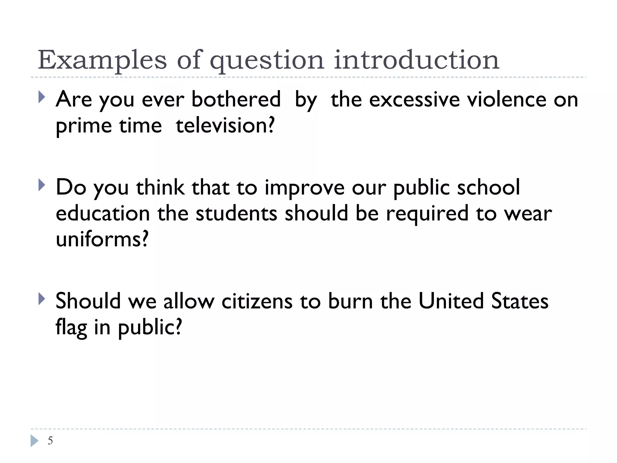 Introductory paragraphs research 2011 | PPT