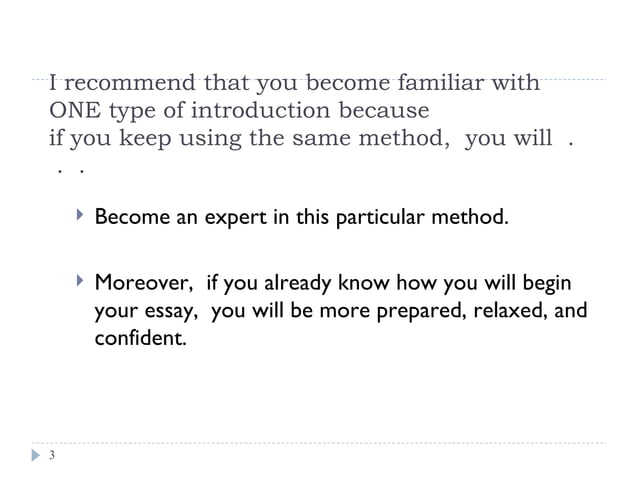 Introductory paragraphs research 2011 | PPT