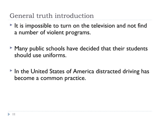 Introductory paragraphs research 2012 | PPT