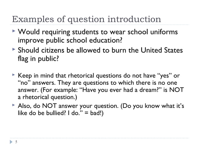 Introductory paragraphs research 2012 | PPT