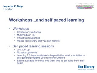 Learning 2.0 Introductory Workshop Presentation | PDF