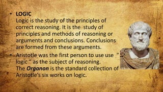 Introductory analysis of Philosophy and branches of Philosophy.pptx