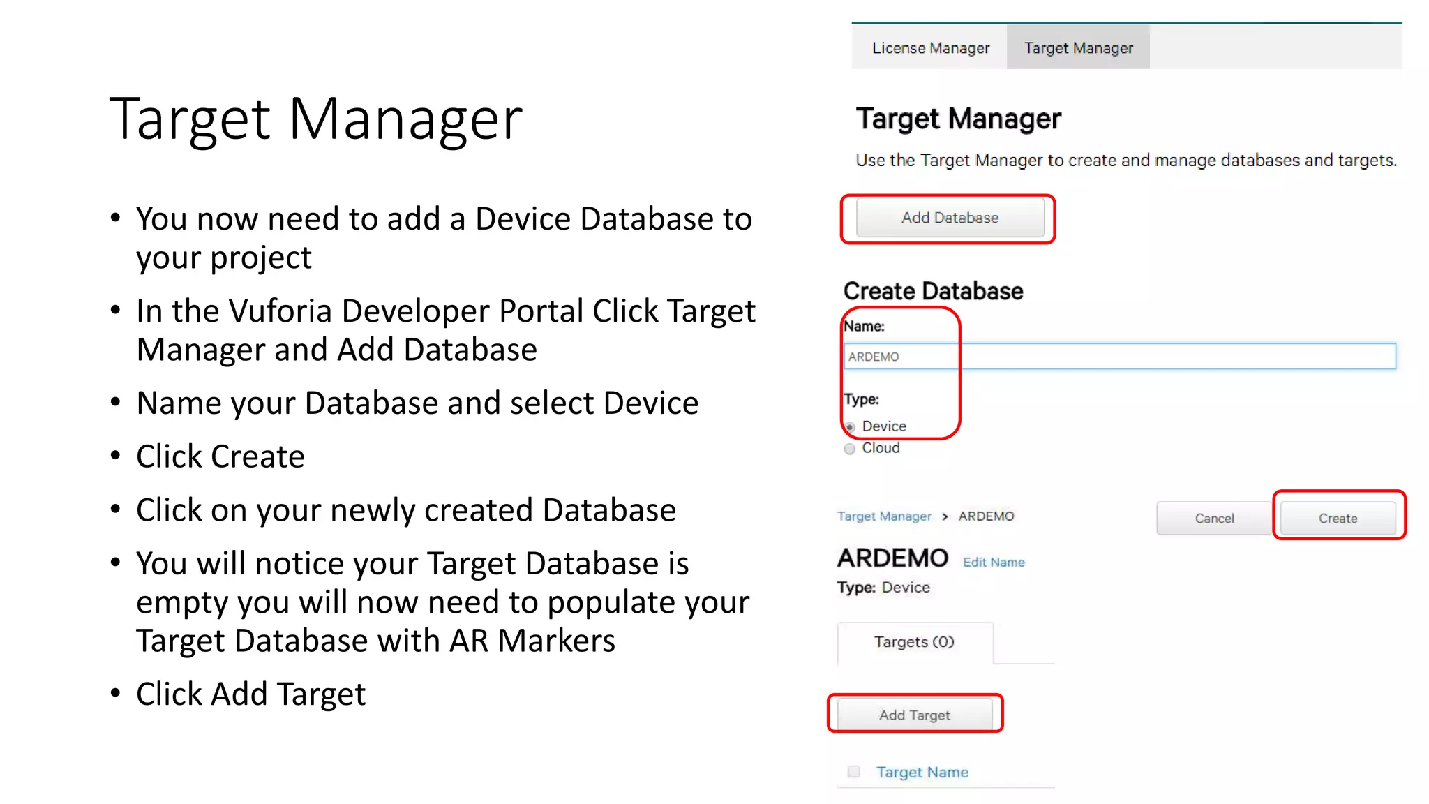 Introductory Augmented Reality in Unity with Android and Vuforia | PPT