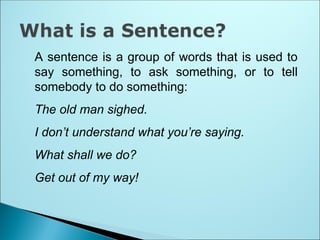 INTRODUCTORY CLASS. What is Grammar.ppt . | PPT