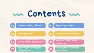 Unveiling the mysteries of the mind- Psy | PPTX