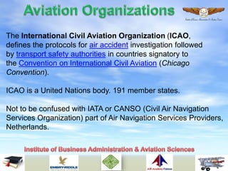 IBAAS - Introductory class 2 - Aviation Management | PPTX