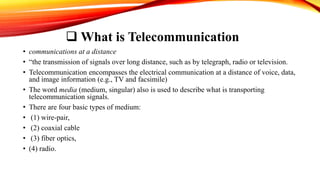 Introduction to Telecommunication | PPT
