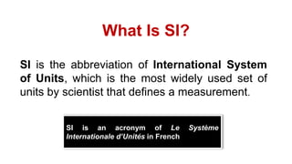 Introductory concepts in physics | PPTX