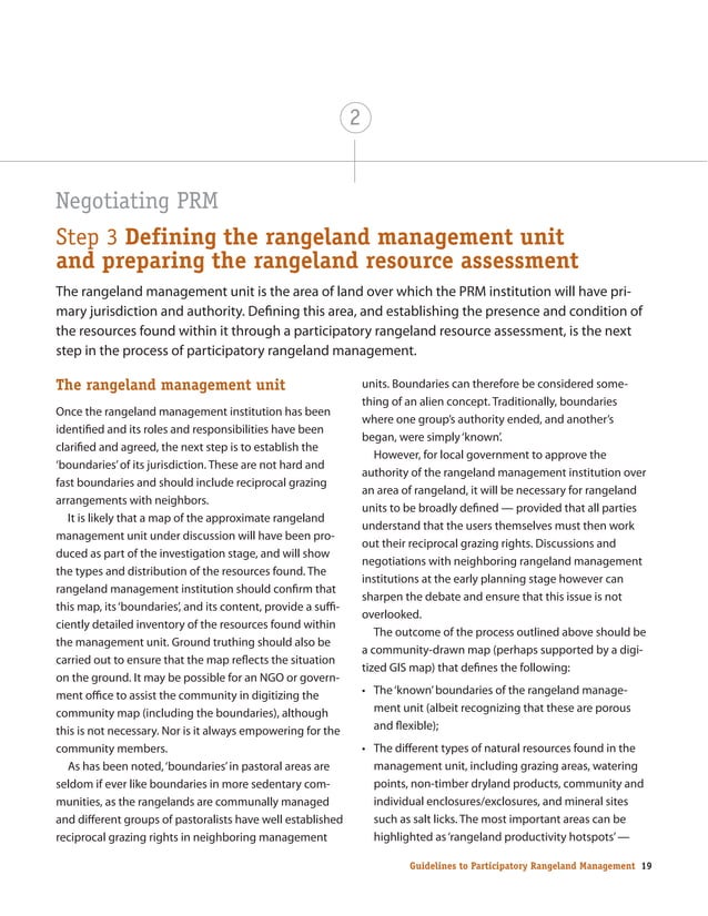 Introductory Guidelines to Participatory Rangeland Management in ...