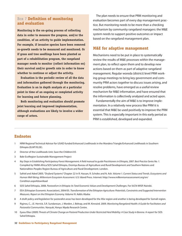 Introductory Guidelines to Participatory Rangeland Management in ...