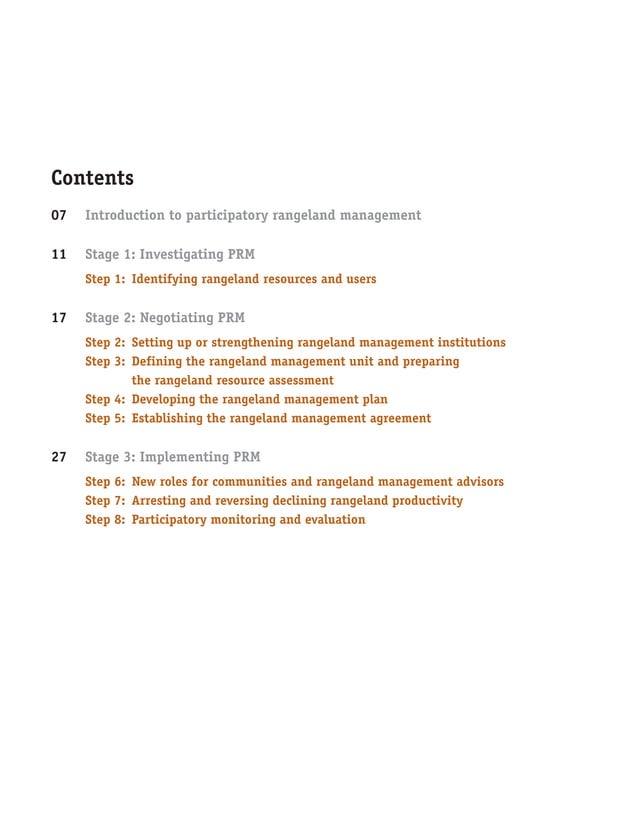 Introductory Guidelines to Participatory Rangeland Management in ...