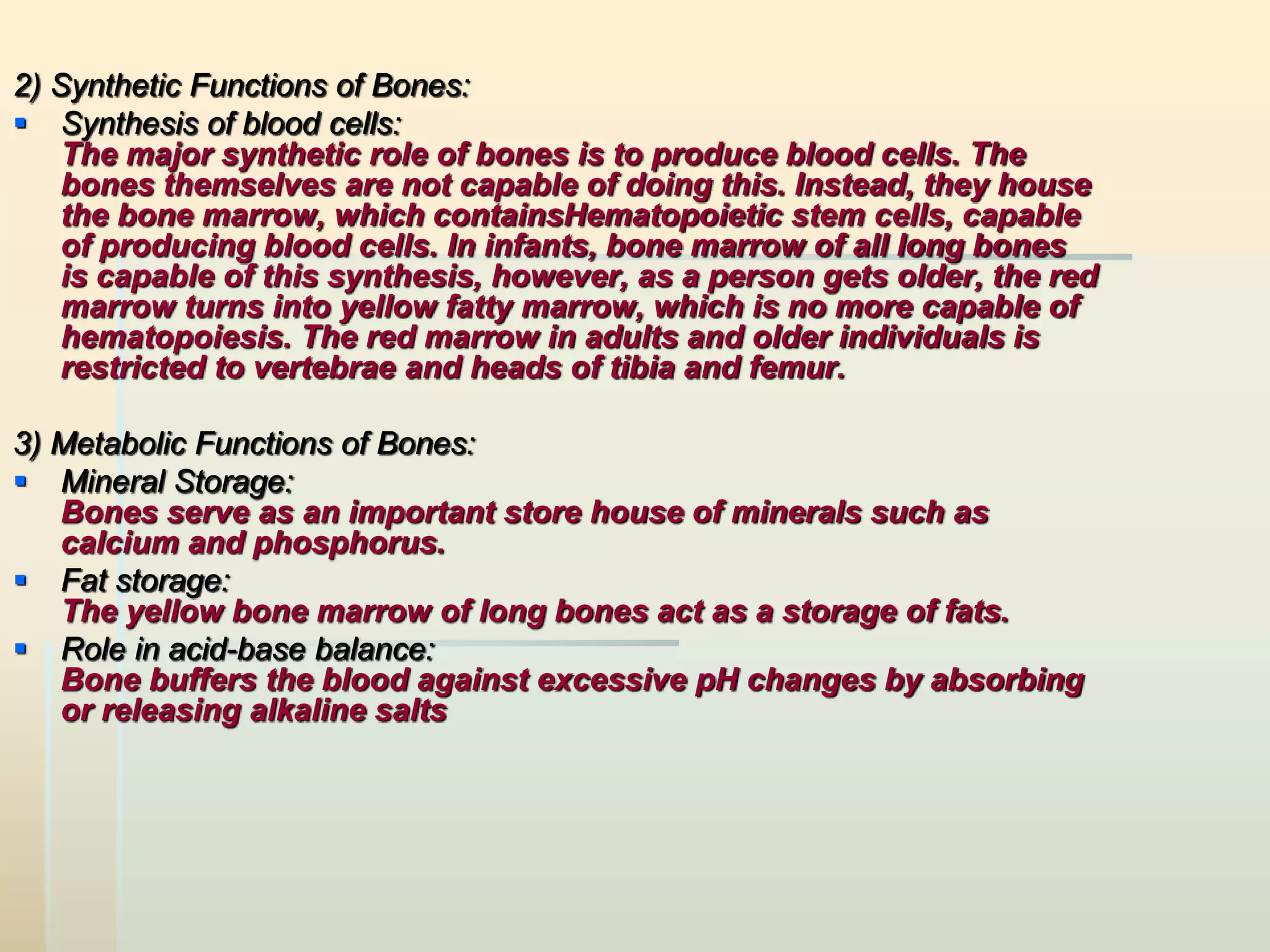 Introductory lecture. osteology (general data). the human skeleton, its ...
