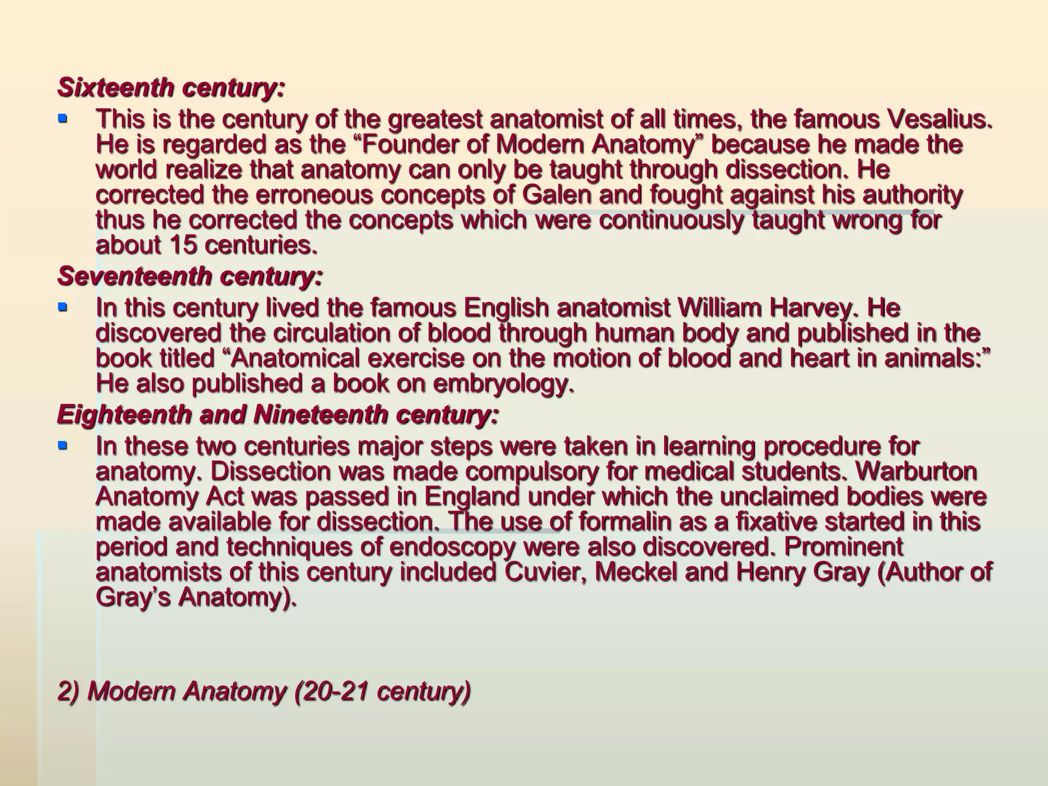 Introductory lecture. osteology (general data). the human skeleton, its ...