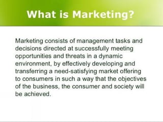 Introductory principles of marketing | PPT
