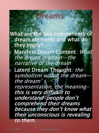 Introductory Lectures on Psychoanalysis | PPTX