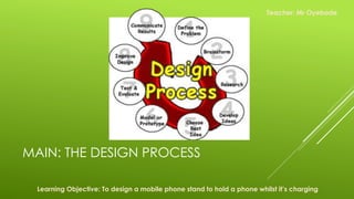 Introductory lesson designing a mobile phone stand | PPTX