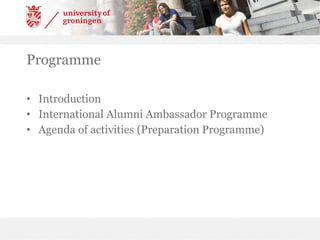International Ambassador Program | PPT