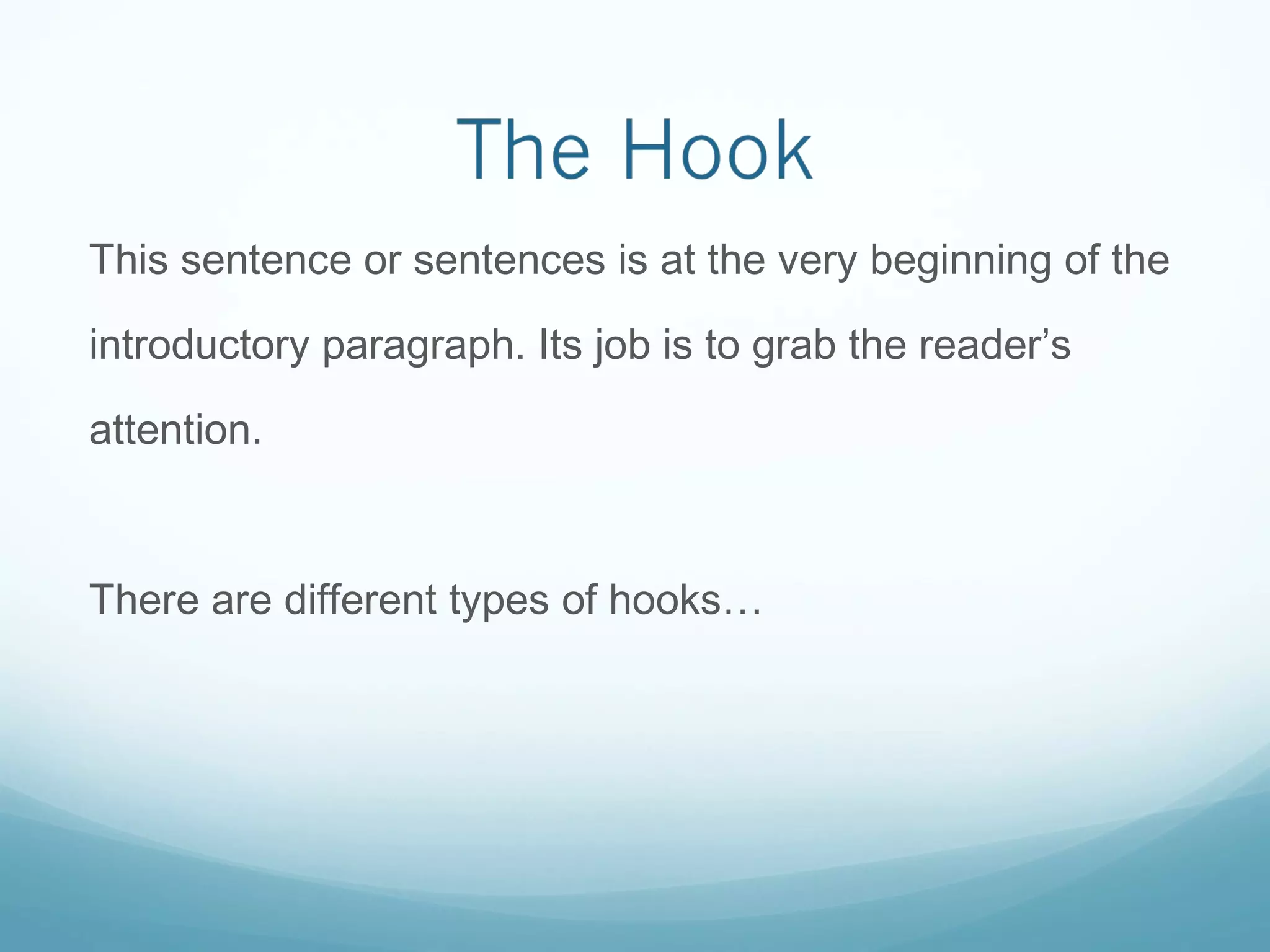 Introductory paragraph 2 | PPT