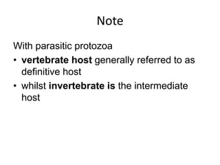 Introductory parasitology 2020 | PPT