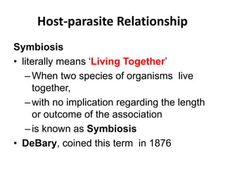 Introductory parasitology 2020 | PPT