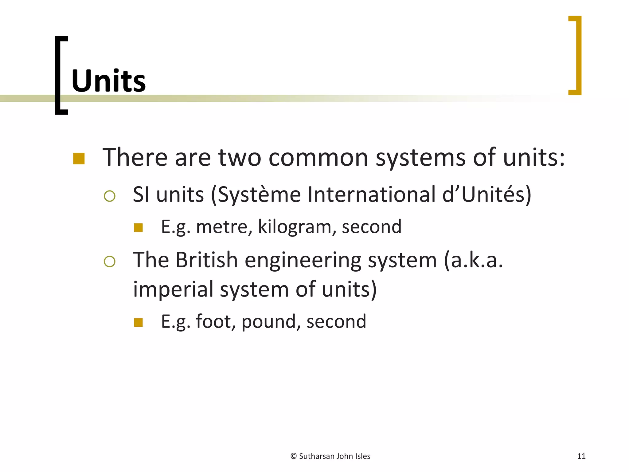 Introductory Physics - Physical Quantities, Units and Measurement | PDF