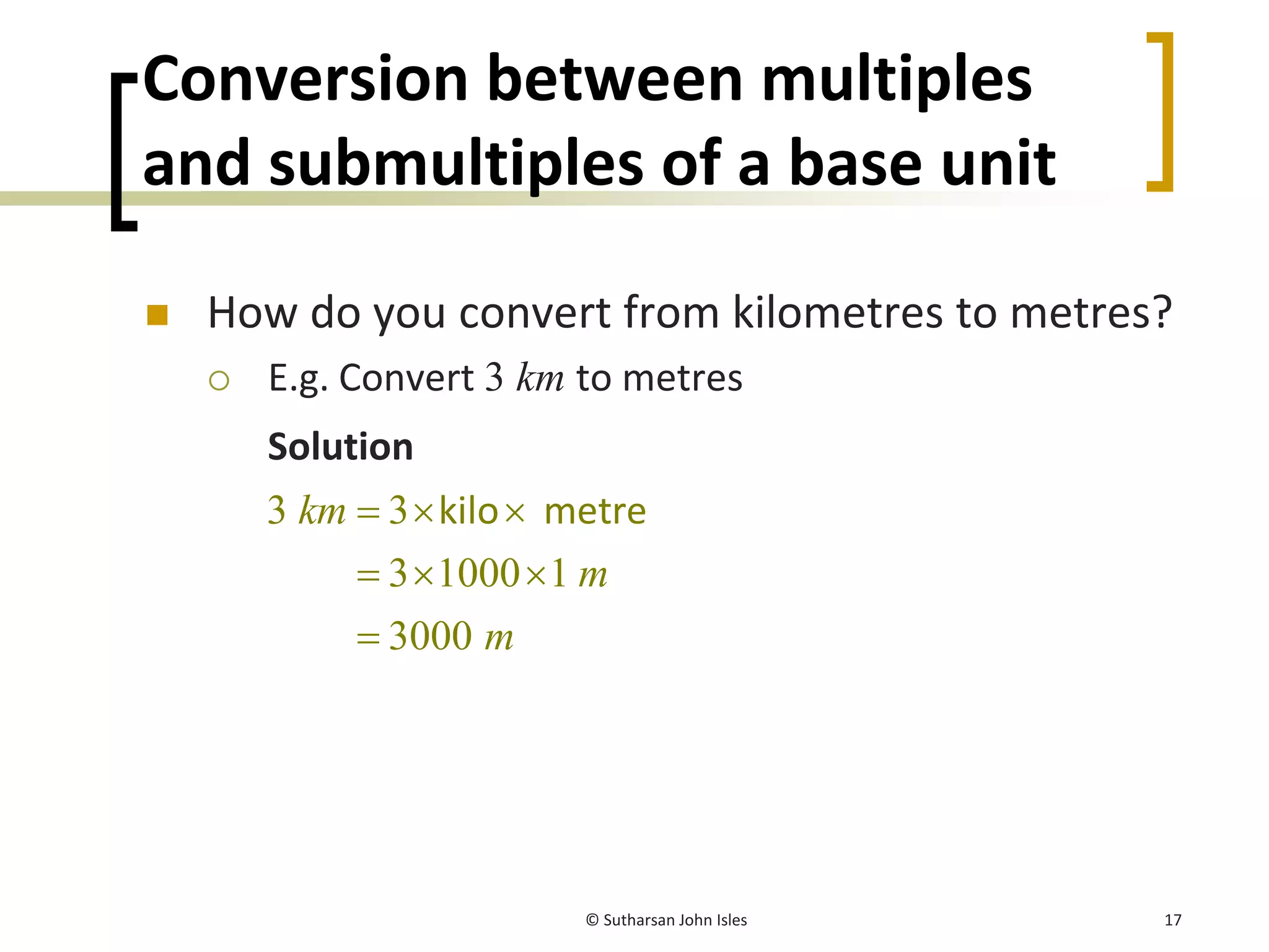 Introductory Physics - Physical Quantities, Units and Measurement | PDF